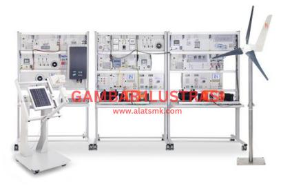 Renewable Energy SMART GRID Trainer | Alat SMK