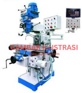 Mesin Frais Manual (Universal Milling Machine) | Alat SMK